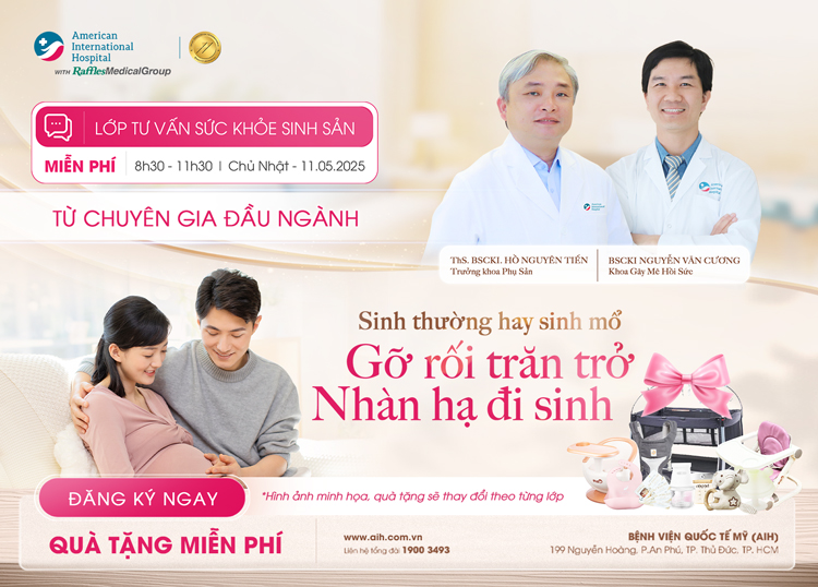 Lớp Tư Vấn Sức Khỏe Sinh Sản Tiêu Chuẩn Mỹ Tại AIH